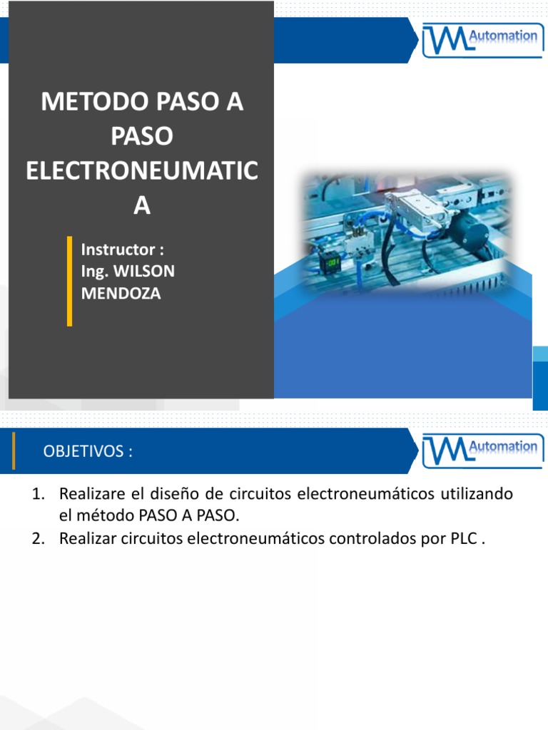 Metodo Paso A PASO Electroneumatica | PDF