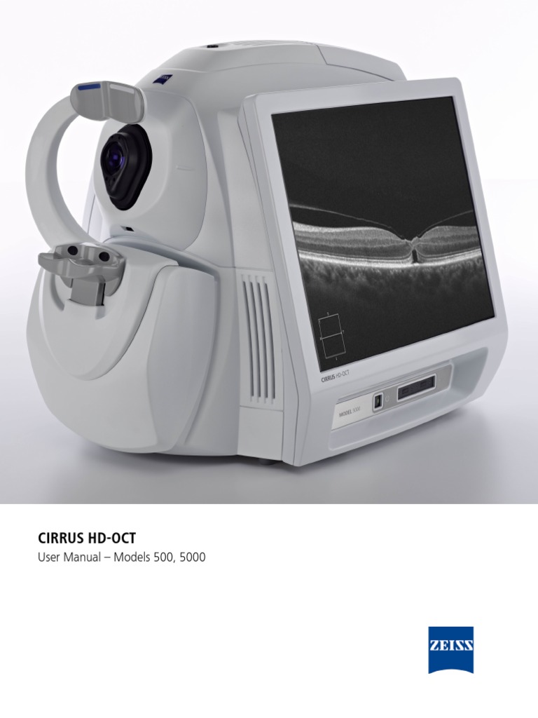 New Oct Manual PDF | PDF | Cornea | Vision
