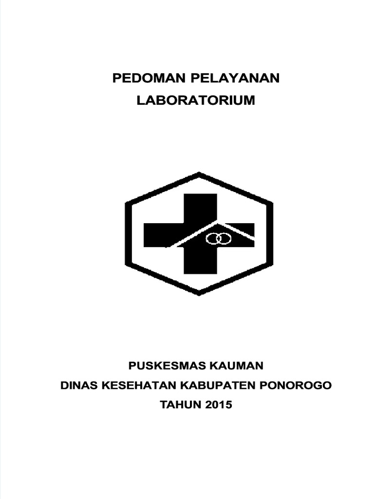 PDF Pedoman Pelayanan Laboratorium Puskesmas Kauman Compress | PDF