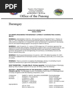 Barangay Profile Form | PDF
