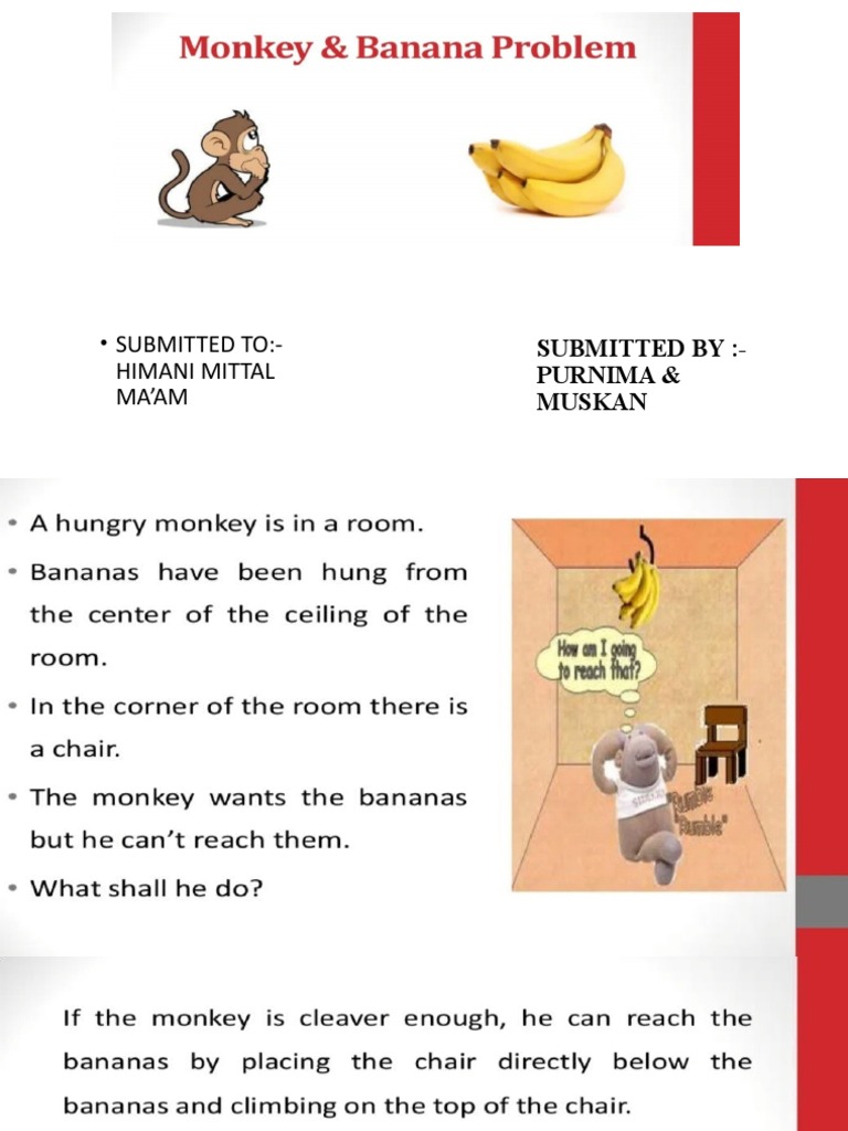 Monkey and Banana | PDF
