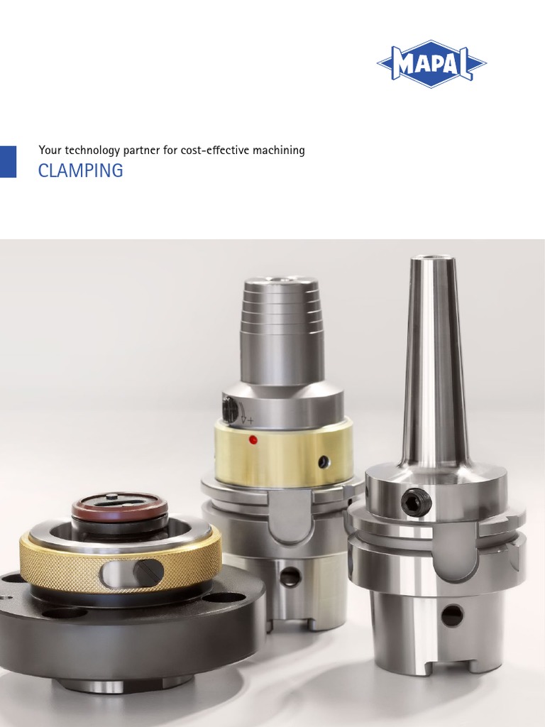 MAPAL Spannen EN V1.0.0 | PDF | Machining | Tools