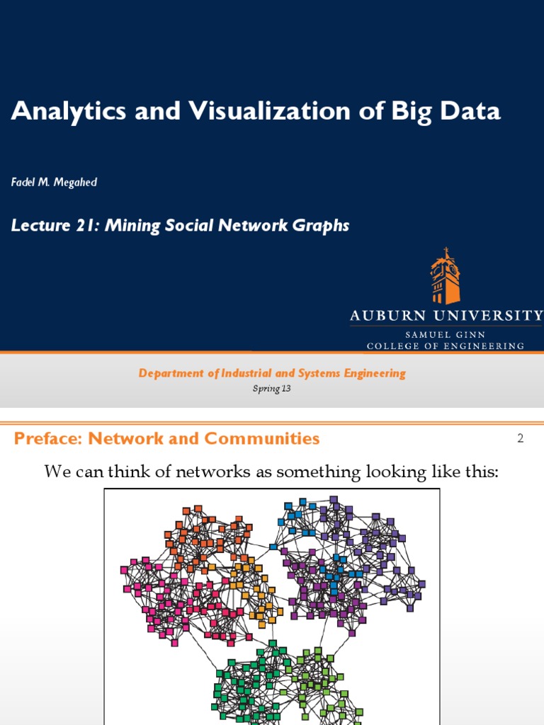 Mining Social Network Graphs | PDF | Cluster Analysis | Social Network