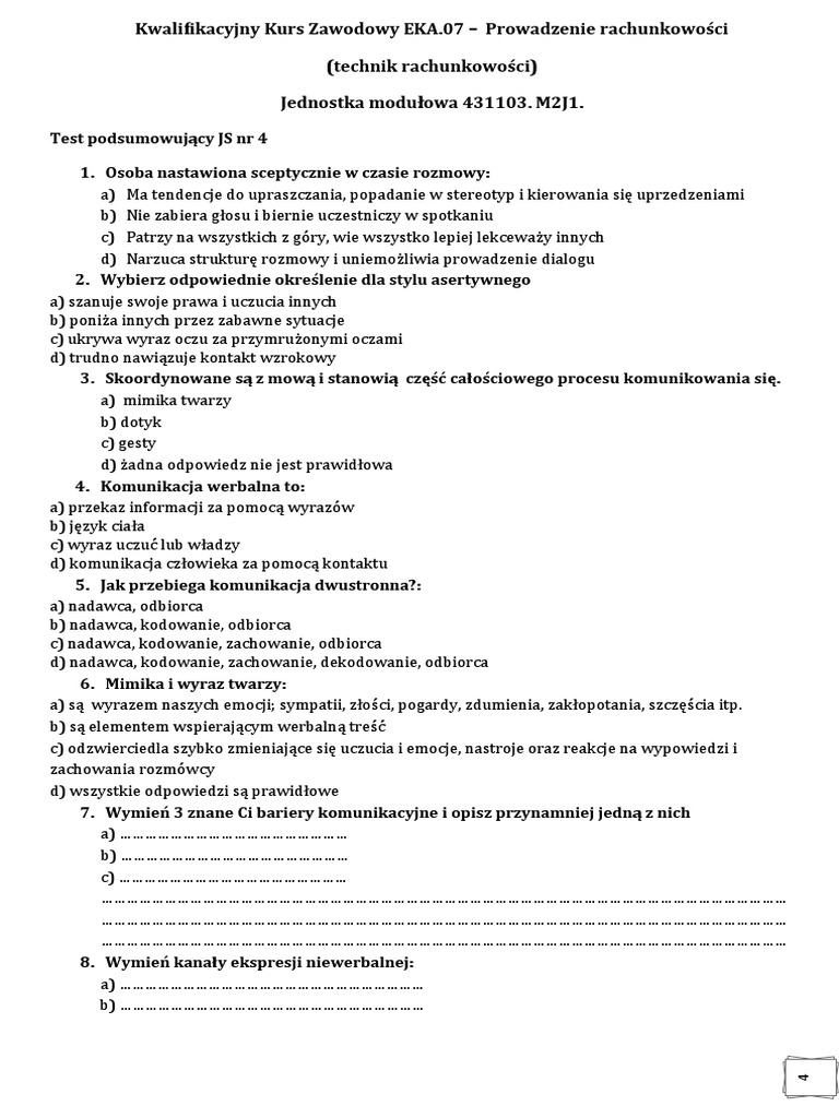 Test EKA.07 | PDF