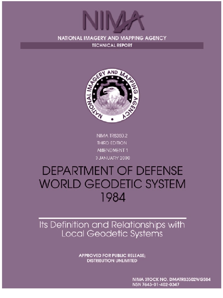 WGS 84 | PDF | Geodesy | Global Positioning System