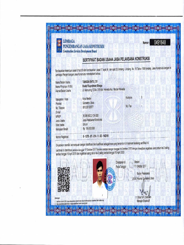 Comprof CV - Tangga Batu PDF | PDF