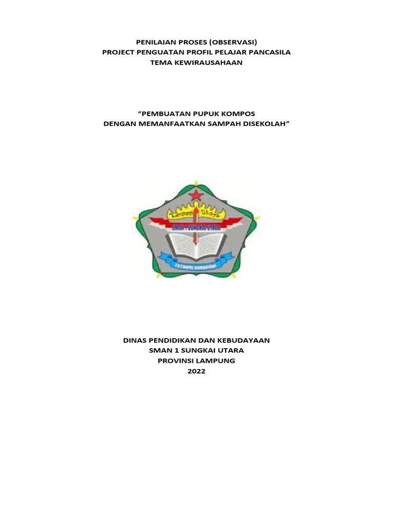 Penilaian Proses P5 Smansakura | PDF