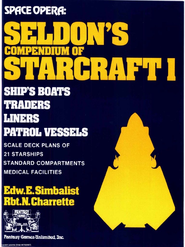 Space Opera Seldon S Compendium of Starcraft 1 | PDF | Surgery | Deck (Ship)