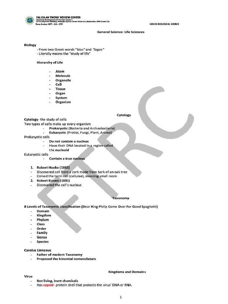 Gen Science | PDF