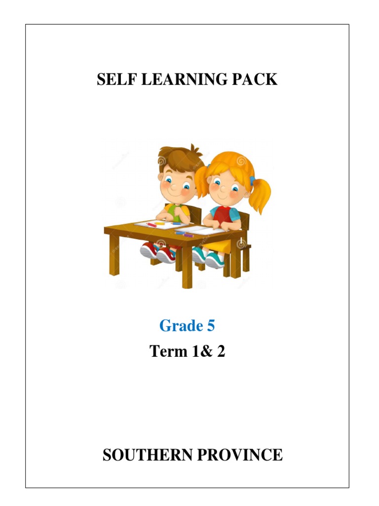 Grade 5 Self Learning Pack | PDF | Language Arts & Discipline | Home ...