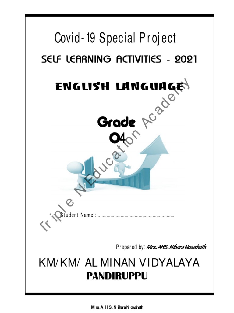 English - Grade 4 - Self-Learning Pack - 2021 | PDF