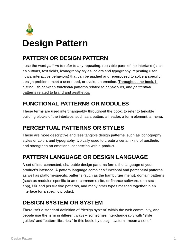 Design Pattern | PDF