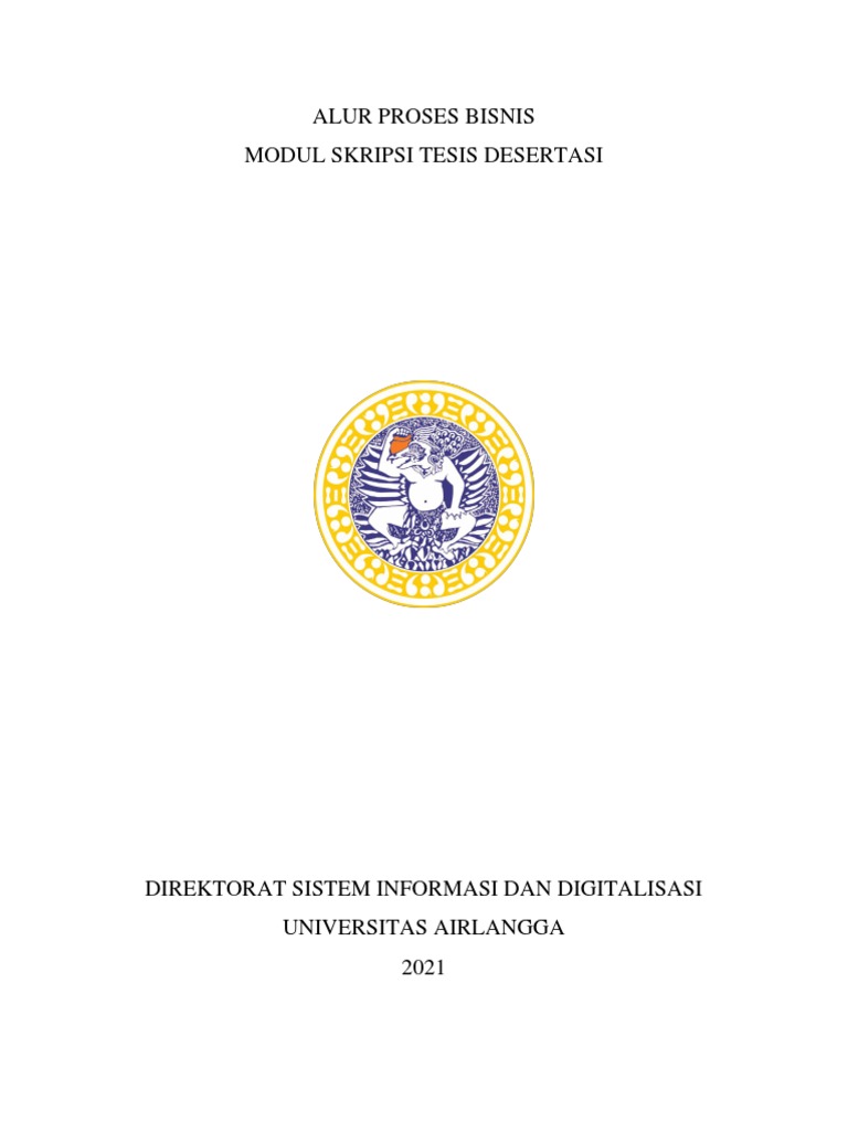 Proses Pengajuan Judul Skripsi | PDF