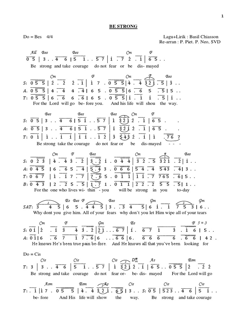 Be Strong | PDF