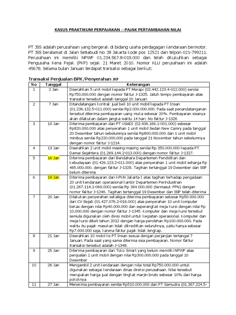 Kasus PPN | PDF | Pengelolaan Keuangan & Uang