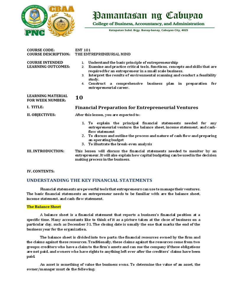Week 10 (Learning Materials) | PDF | Net Present Value | Internal Rate Of Return