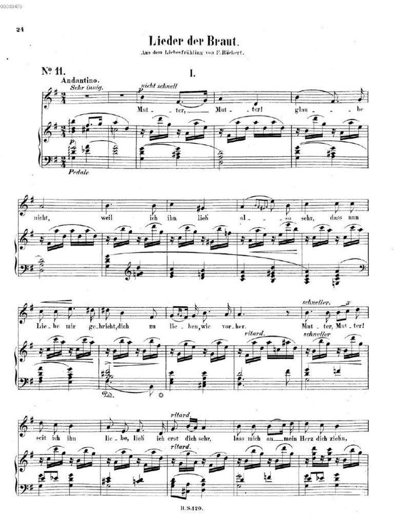 Lieder Der Braut | PDF