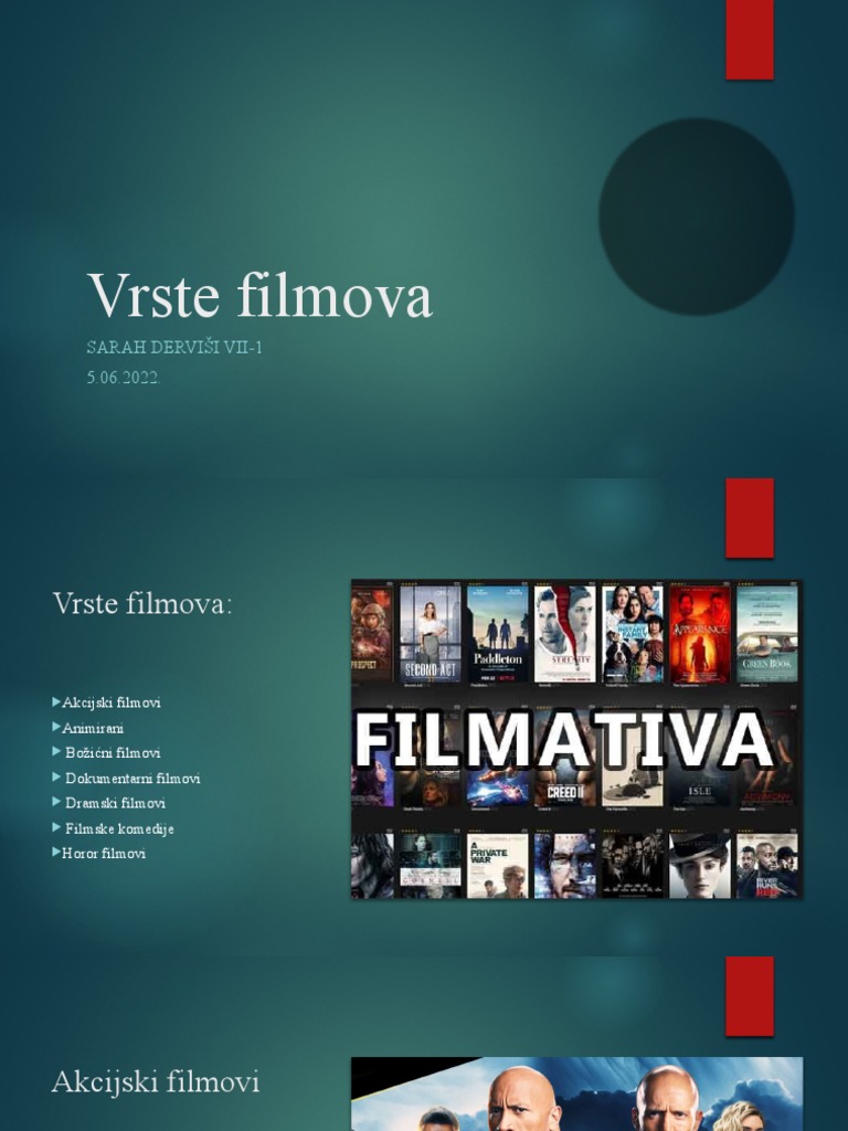 Vrste Filmova | PDF