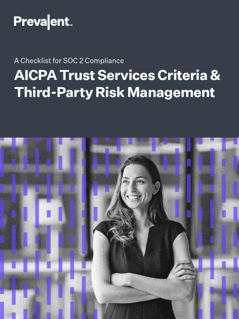 SOC2 Third Party Compliance Checklist | PDF | Computer Security | Security