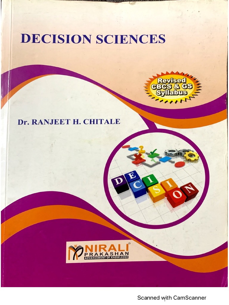 Decision Science by Ranjeet Chitle | PDF