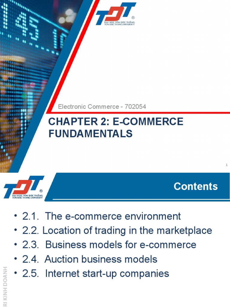 Chapter02 E-commerce Fundamentals | PDF | E Commerce | Electronic Business