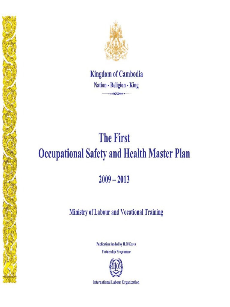 OSH Master Plan in Cambodia | PDF | Business