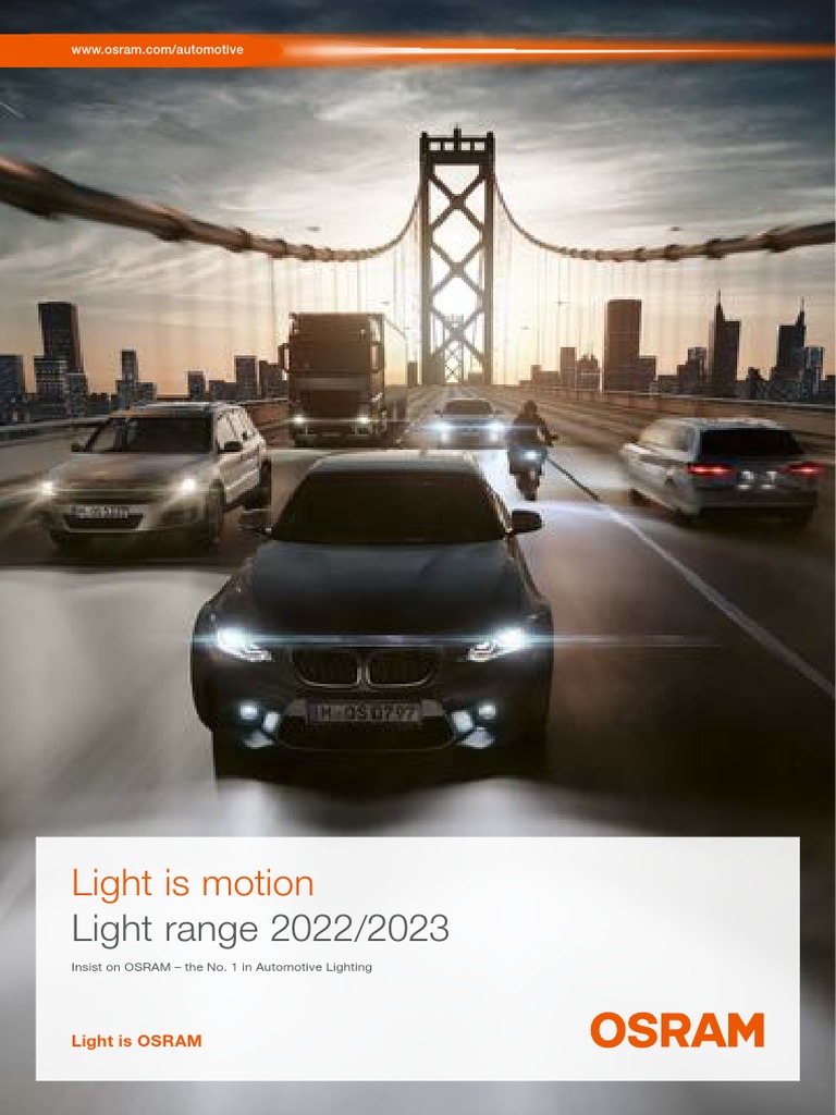 OSRAM Light Range 2022 2023 (EN) | PDF | Headlamp | Light Emitting Diode