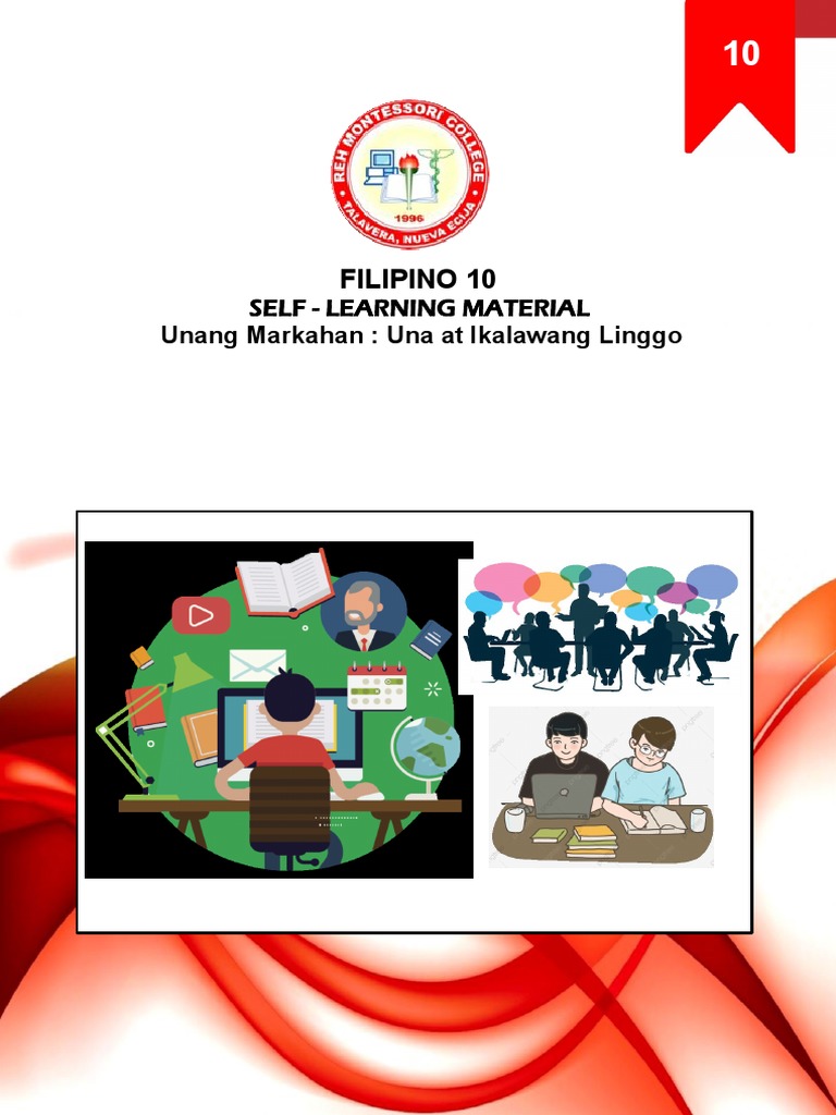Filipino 10 Self-Learning Material Week 1-2 | PDF