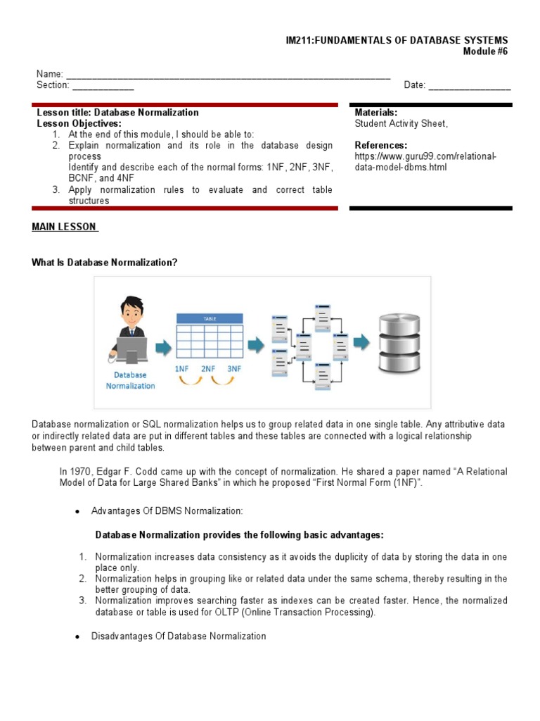 MODULE6 | PDF | Databases | Software Design