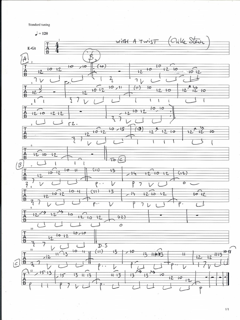 Mike Stern With A Twist | PDF