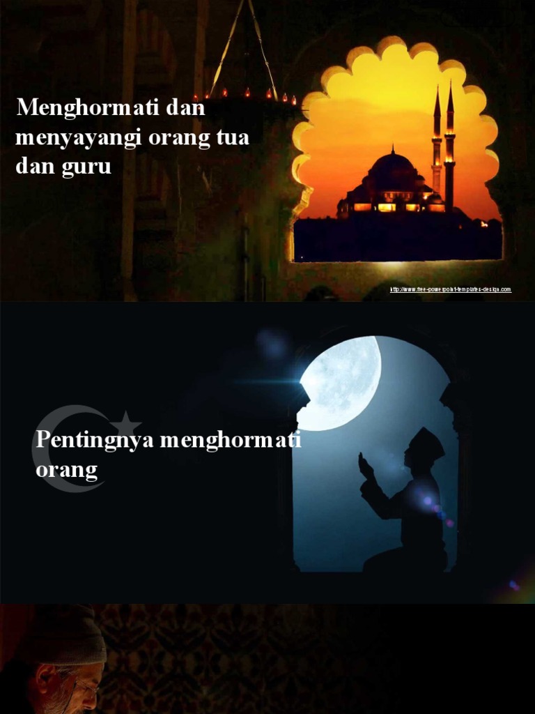 Menghormati Dan Menyayangi Orang Tua Dan Guru | PDF Menghormati Dan Menyayangi Orang Tua Dan Guru | PDF