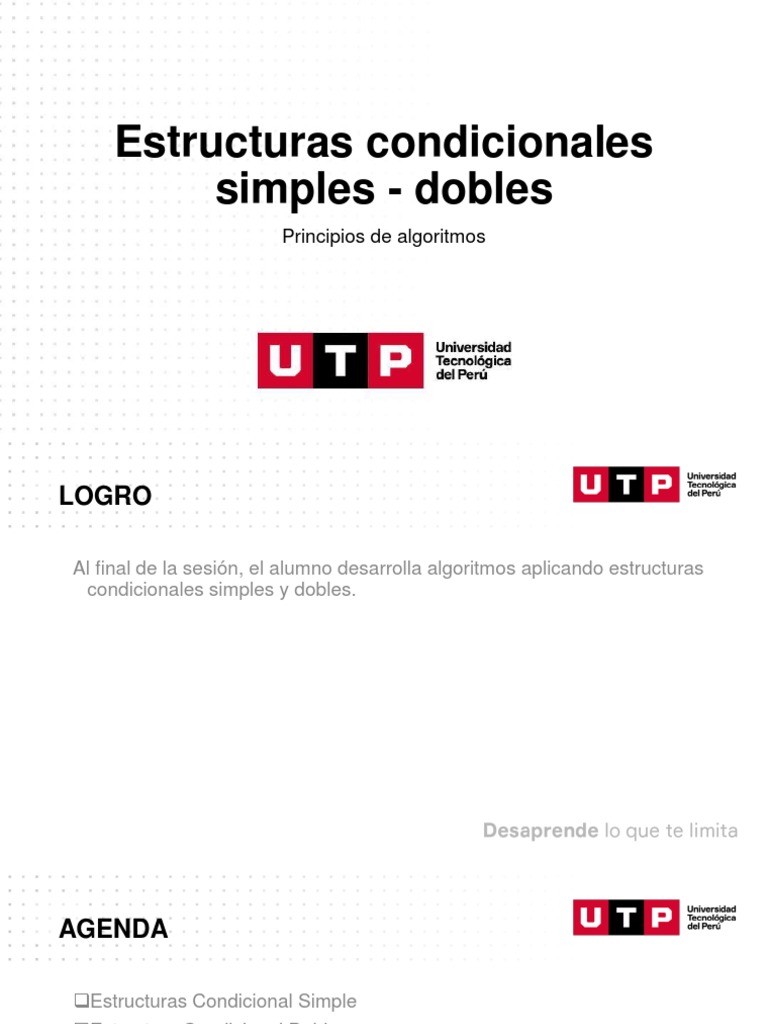 Sesión 4 - Estructura Condicional Simple - Doble | PDF