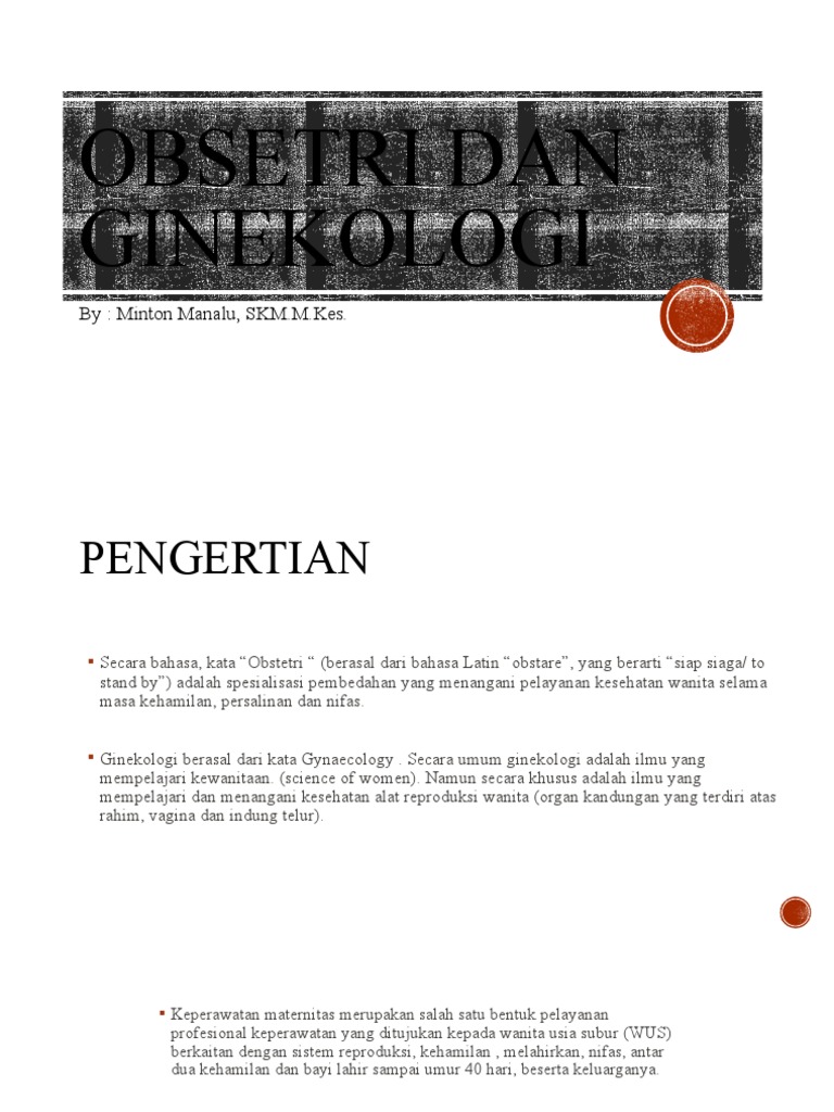 Panduan Obstetri dan Ginekologi | PDF