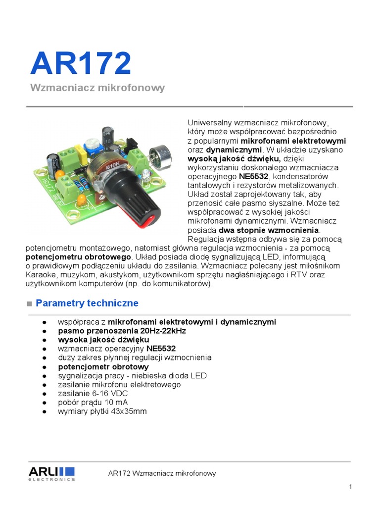 AR172 | PDF