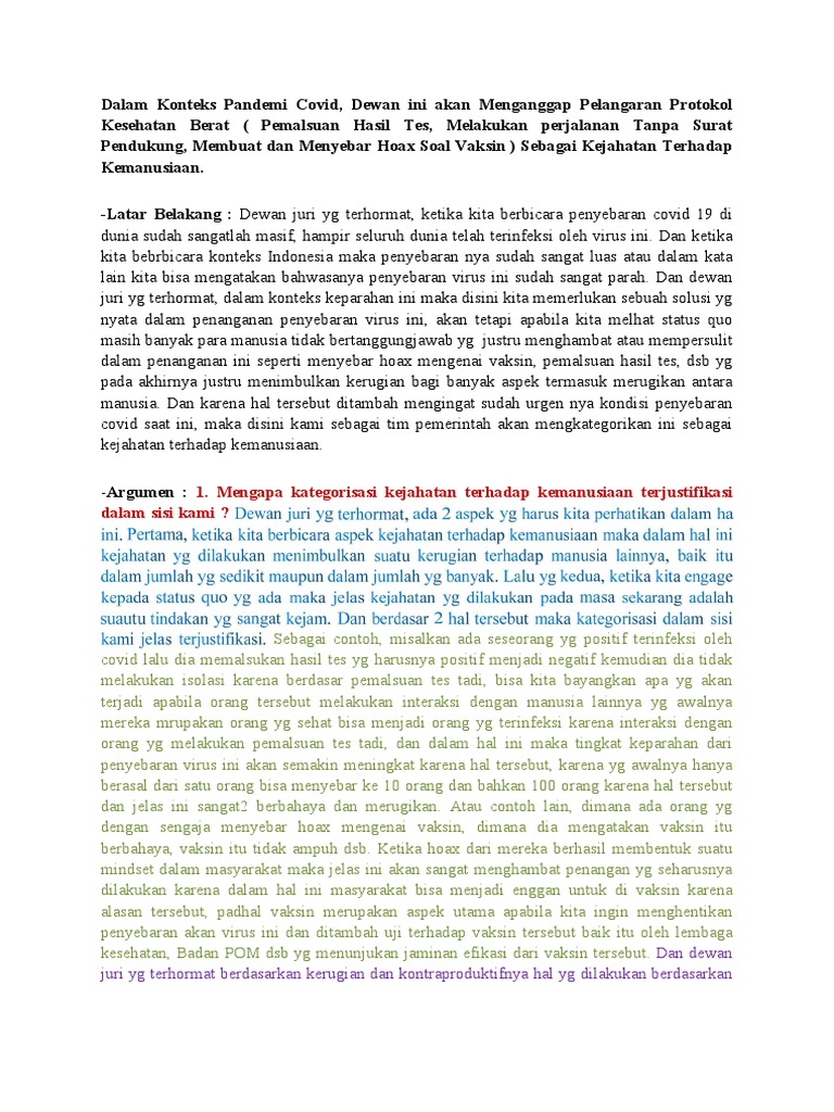 Analisis PAPS Mosi Debat | PDF