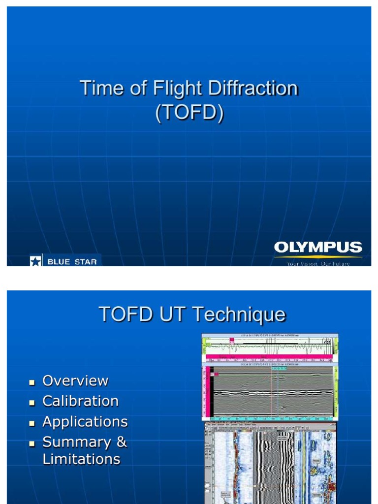 Time Of Flight Diffraction Tofd Technique Principles Calibration