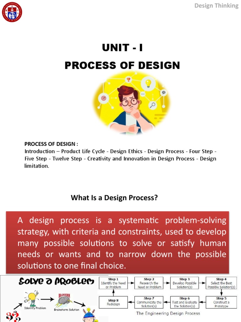 Unit 1 Design Process | PDF | Design | Design Thinking
