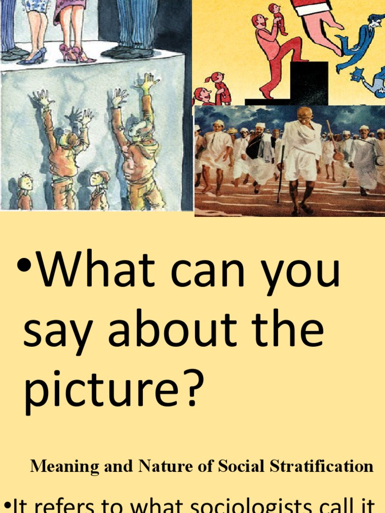 Social Stratification | PDF | Social Stratification | Social Status