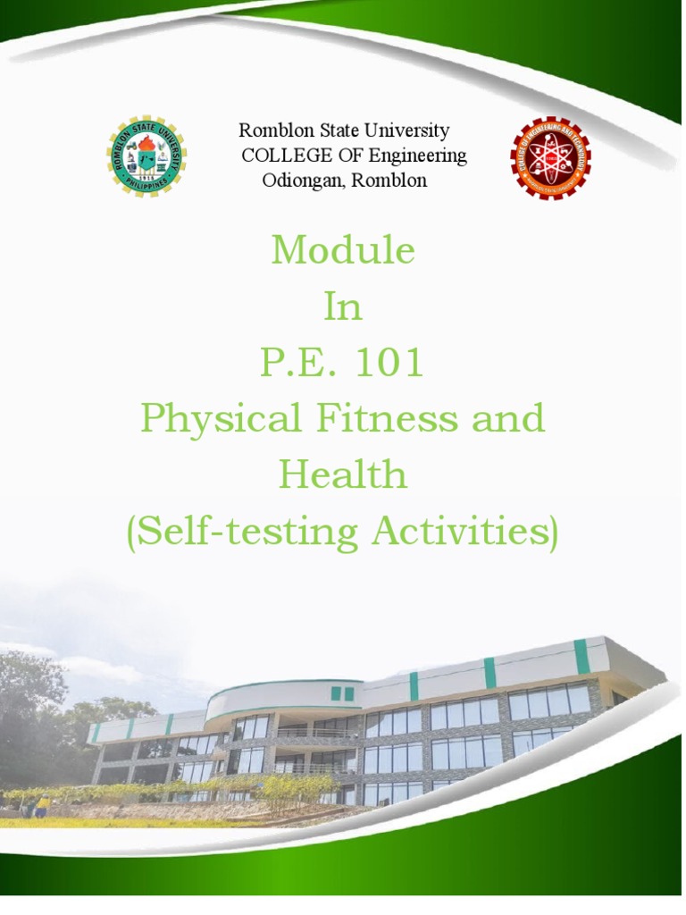 Physical Fitness Module for P.E. 101 | PDF | Sexually Transmitted ...