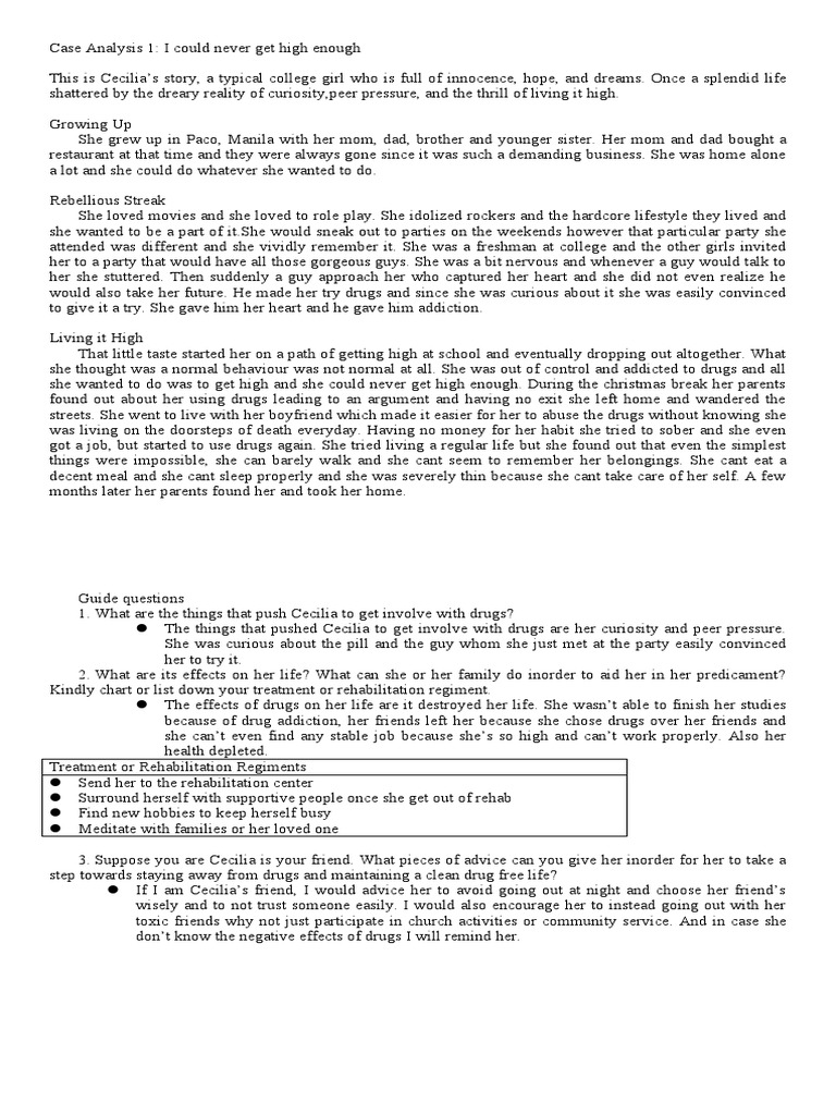 Case Analysis 1 | PDF