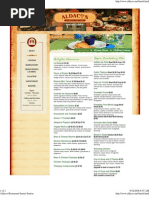 Donatos Carryout Menu | PDF | Pizza | Sausage