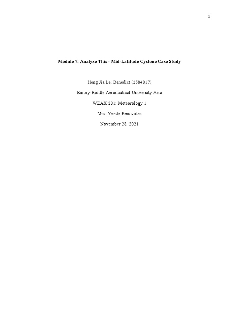 Weax | PDF | Trough (Meteorology) | Cyclone
