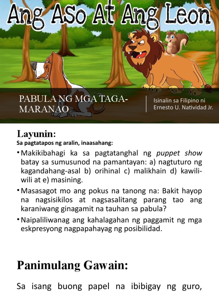 ANG-ASO-AT-ANG-LEON | PDF