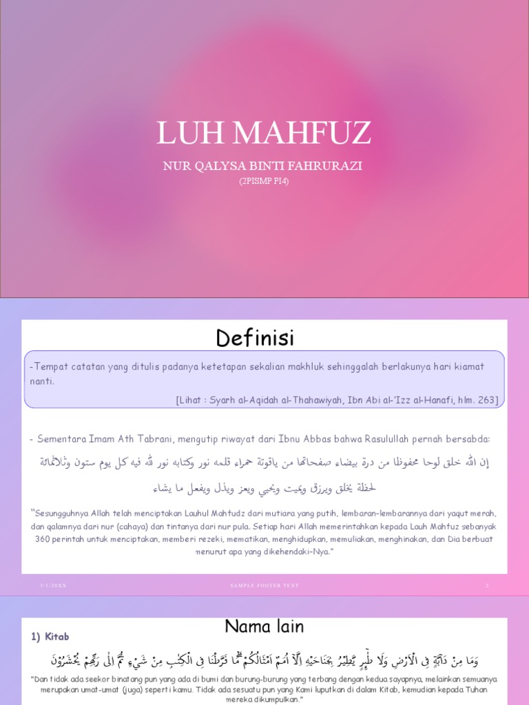 Luh Mahfuz | PDF