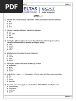 Neltas Grade 5 Maths Sample Paper | PDF