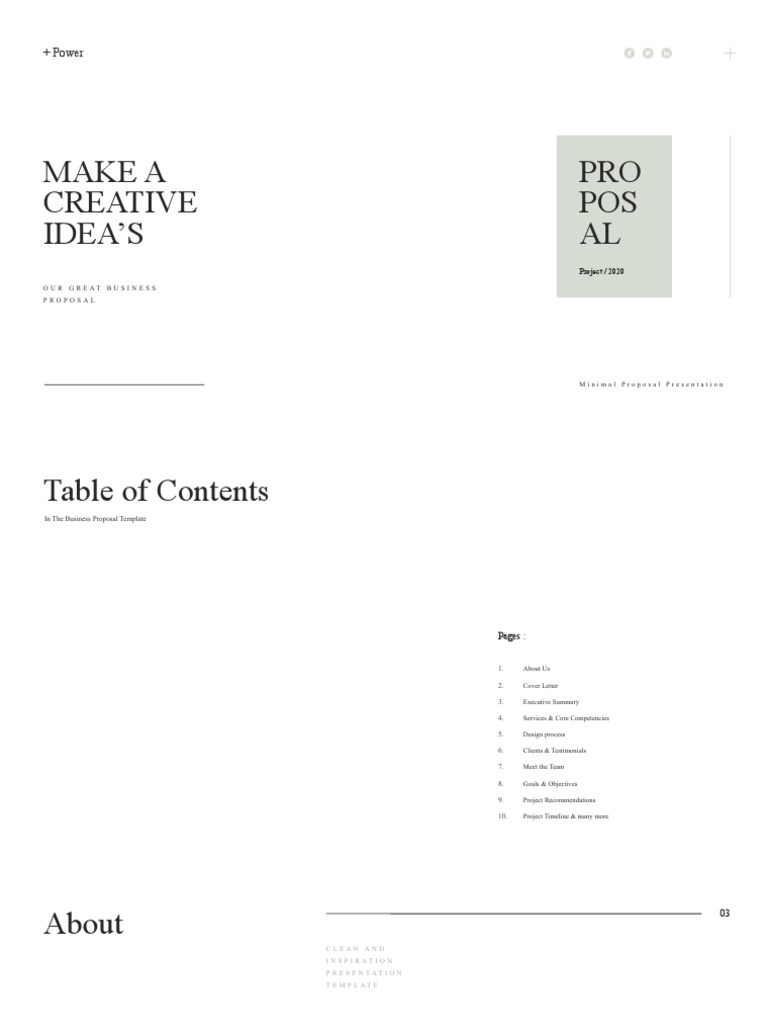 A Minimal Proposal Presentation | PDF | Usability