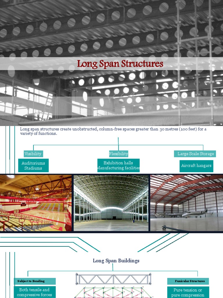 Long Span | PDF | Truss | Beam (Structure)