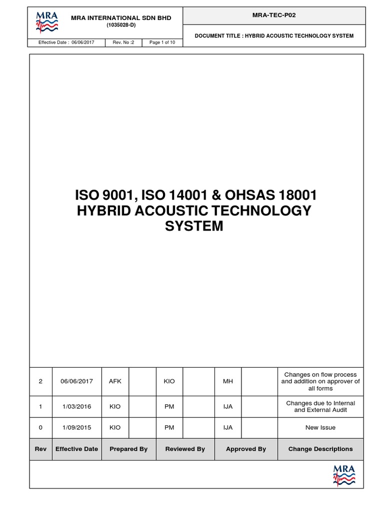 Hybrid Acoustic Technology System Guide | PDF | Mechanical Engineering