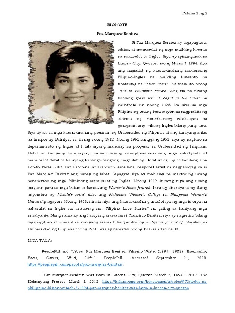 FIL2 - Bionote | PDF