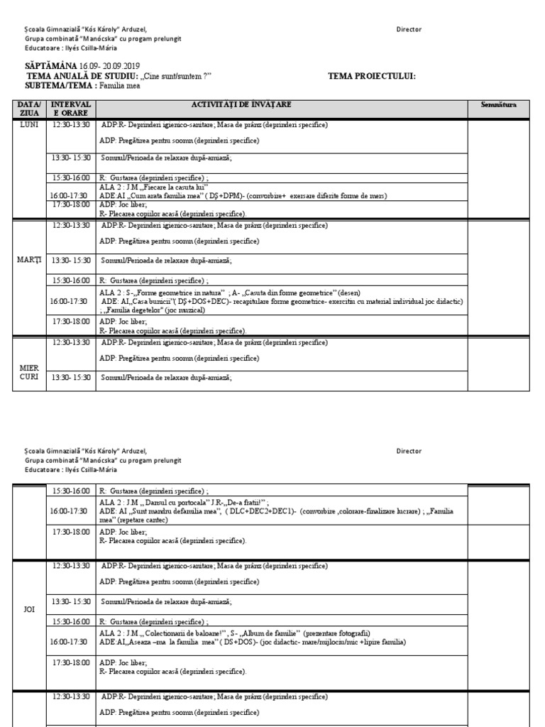 Familia Mea Tura II | PDF